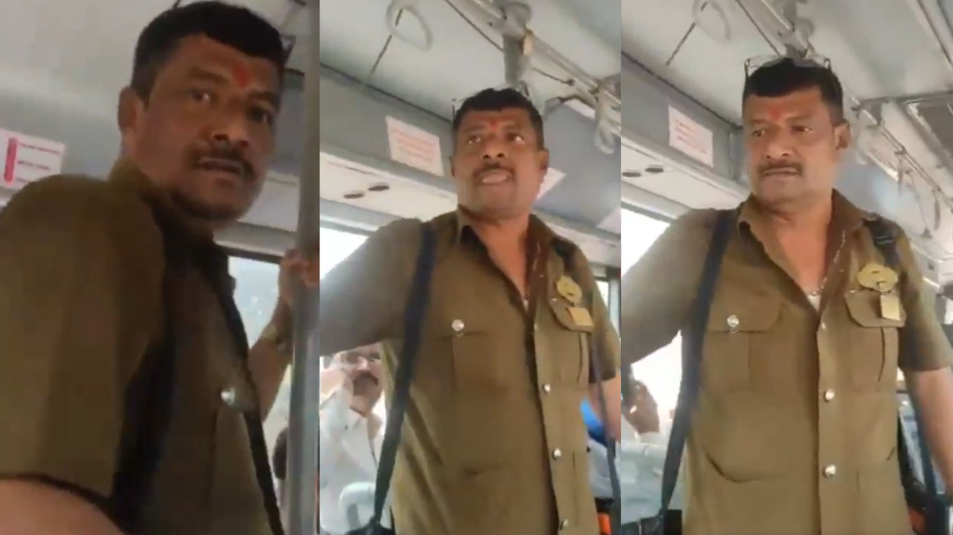 Best Bus Conductor : यात्री को थप्पड़ मारा, वीडियो बनाने पर भड़का विवाद